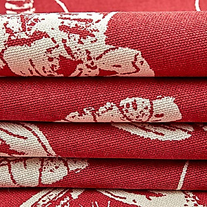 Premier Prints Lobster Timberwolf Red/Macon, Fabric by the Yard