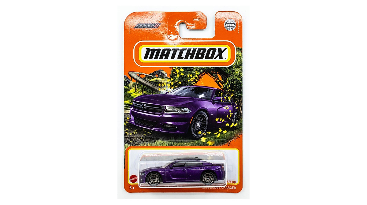 Shop Matchbox 2018 Dodge Charger - 1:64 Scale Purple
