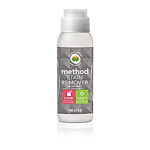 Method Stain Remover, Fragrance Free, Built-in Brush & Plant-Based Formula Combine to Target Set-in Stains, 6 FL Oz, (Pack of 9)