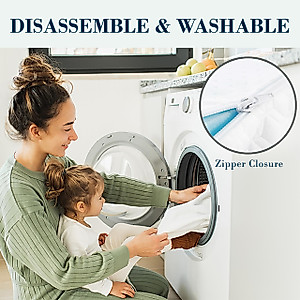 3 Inch California King Memory Foam Mattress Topper, Cooling Gel Bed Topper with Removable Cover, Soft & Pain Relief & Breathable, CertiPUR-US & Oeko-Tex Certified