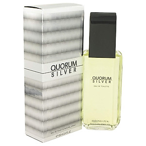 Quorum Silver by Puig Eau De Toilette Spray 3.4 oz