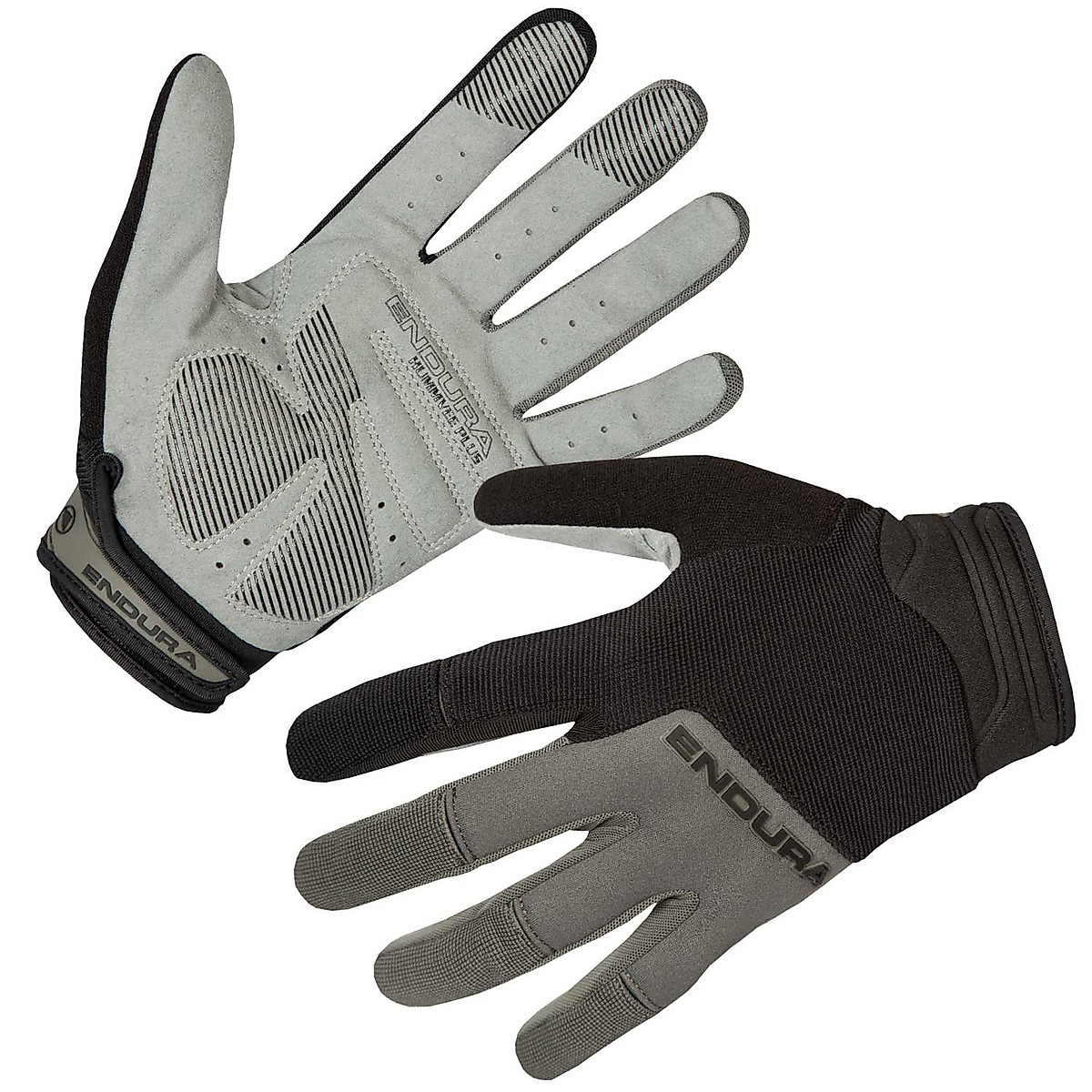 Endura Mens Hummvee MTB Cycling Glove Full Finger - Black, Large
