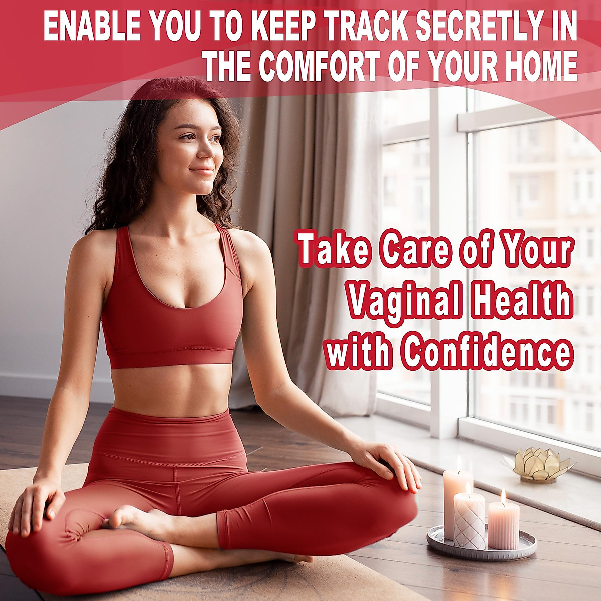 50ct Vaginal pH Test Strips for Women, Easy to Use for Quick & Accurate Results - pH Balance Test Strips for Women to Monitor Feminine Hygiene & Detect Any Imbalances, Easy to Read Results