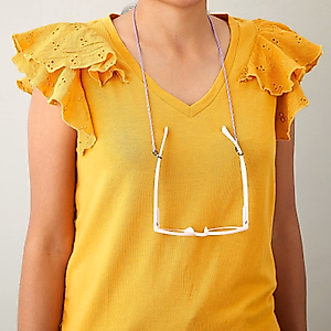 Juvale 12 Pieces Set Glasses String, Eyeglasses Strap Frame Holder Nylon Cord for Sunglasses, Reading Glasses, Eyeglasses, Spectacles, Multicolored, for Men and Women, 24.40"