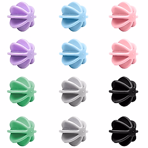 ELANE 12 Pcs Blender Balls for Protein Shakes,Protein Shaker Ball Shaker Cup for Shaker Drinking Bottle Cup (1.7inch)