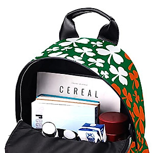 VBFOFBV Travel Backpack, Laptop Backpack for Women Men, Fashion Backpack, St. Patrick'S Day Clover