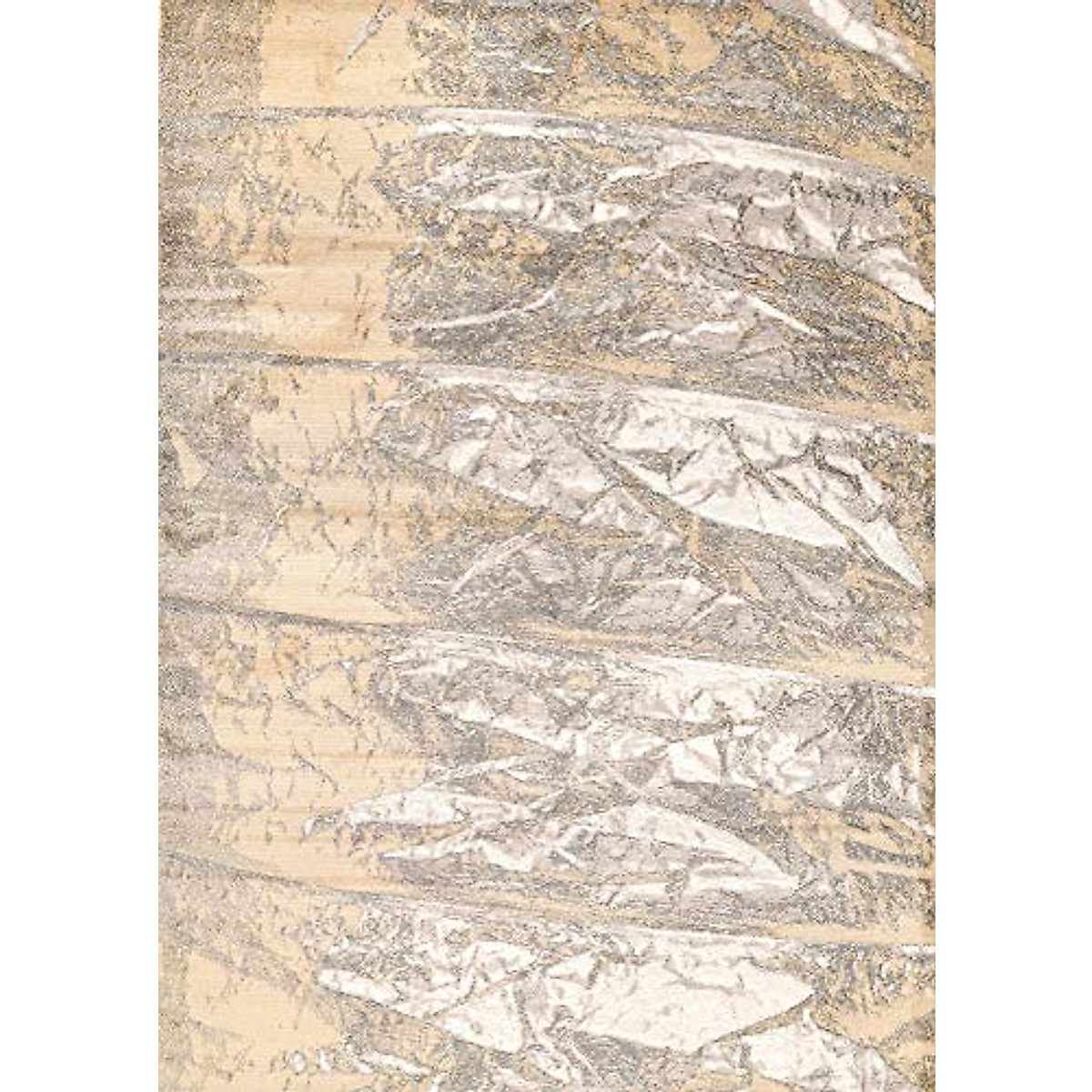 nuLOOM Leora Contemporary Area Rug, 5' x 8', Gold