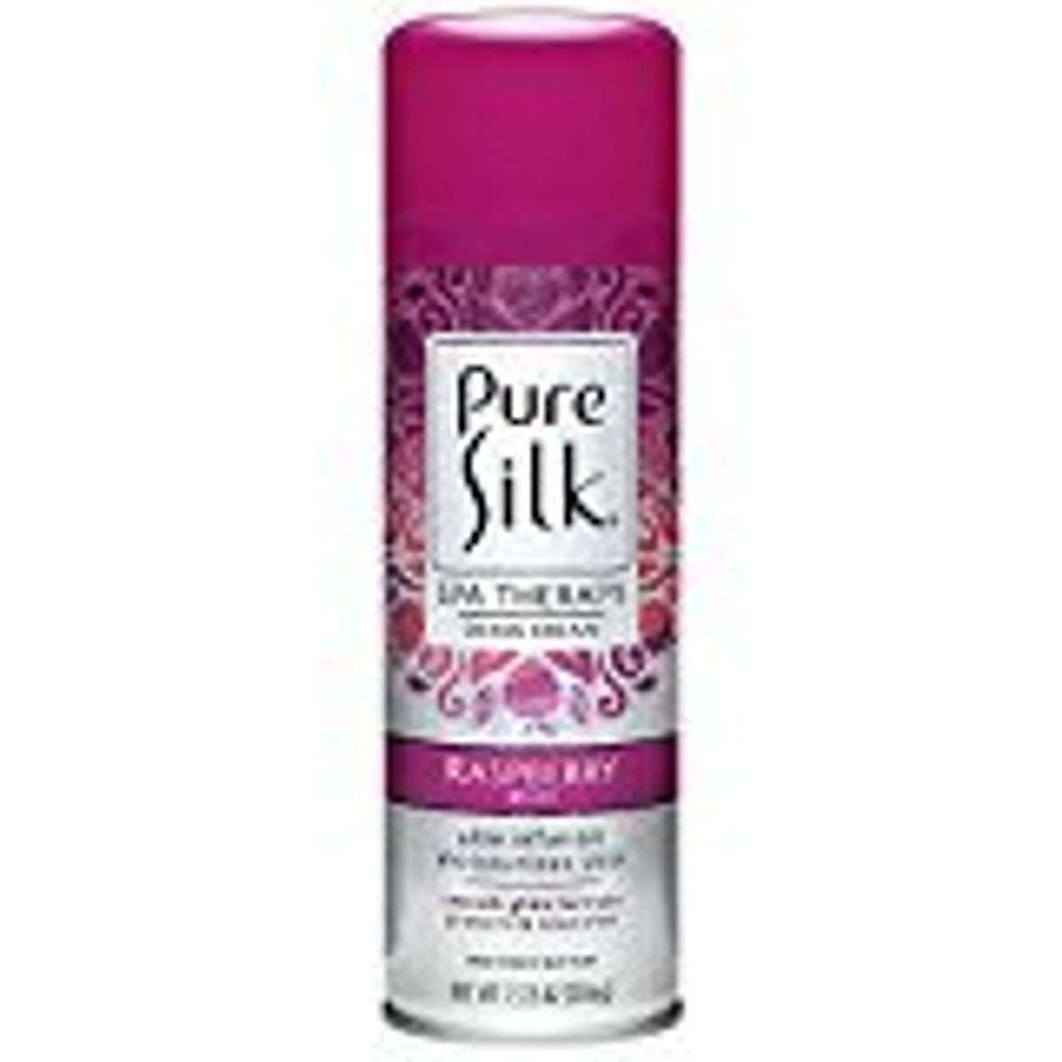Pure Silk Shave Cream Raspberry Mist (Pack of 2)