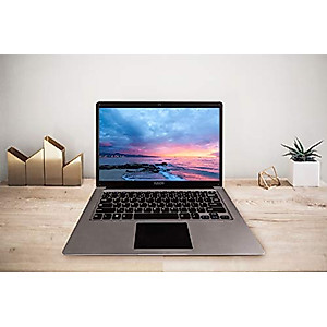 14.1" Full HD Windows Laptop PC (Windows 10, 4GB RAM, Dual Band 5GHz WiFi (2X WiFi Speeds), T90B Pro Model, Lapbook, Intel Quad-Core, USB 3.0, Bluetooth, Laptop Compute (64GB)