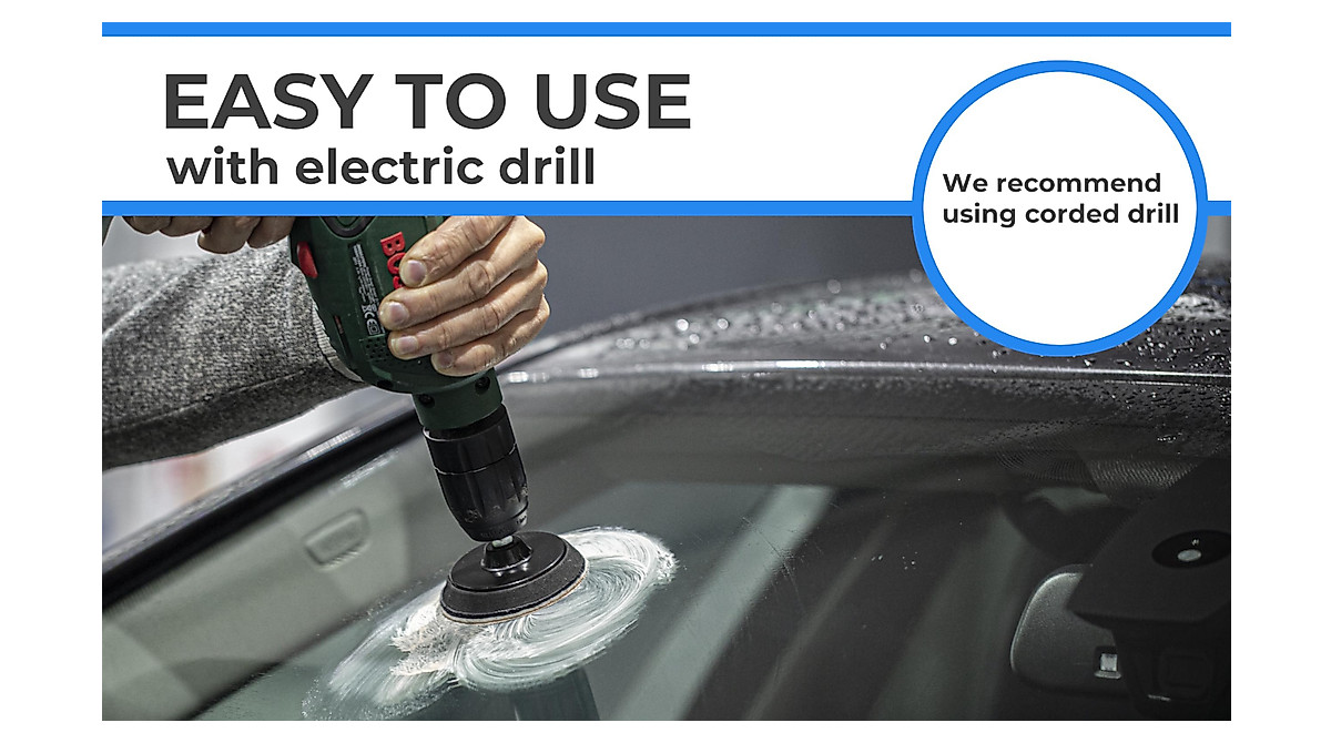 Glass Polish 21005 DIY Windscreen Polishing Kit