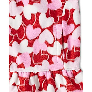 Gymboree Girls' and Toddler Long Sleeve Sweaters, Lots of Hearts, 7