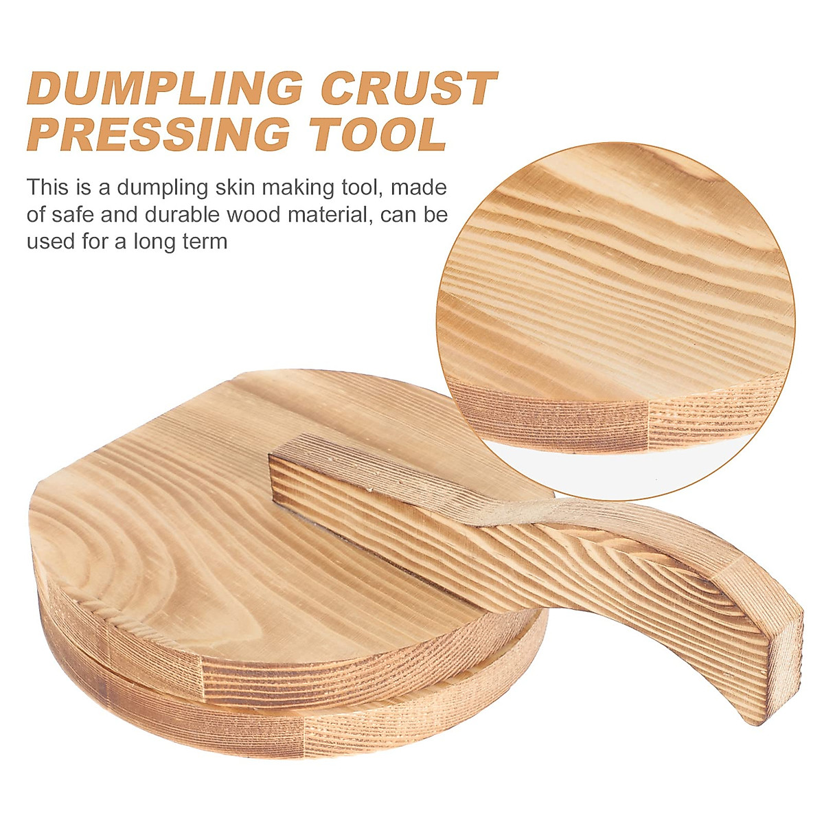 Generic Wood Tortilla Press Dough Presser Square Mexican Tortilla Dumpling Press Maker Tortilla Maker For Crepe Pancake Pan Crispy Popiah Brown