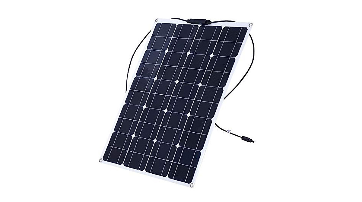 80W Semi Flexible Solar Panel for RVs and Boats