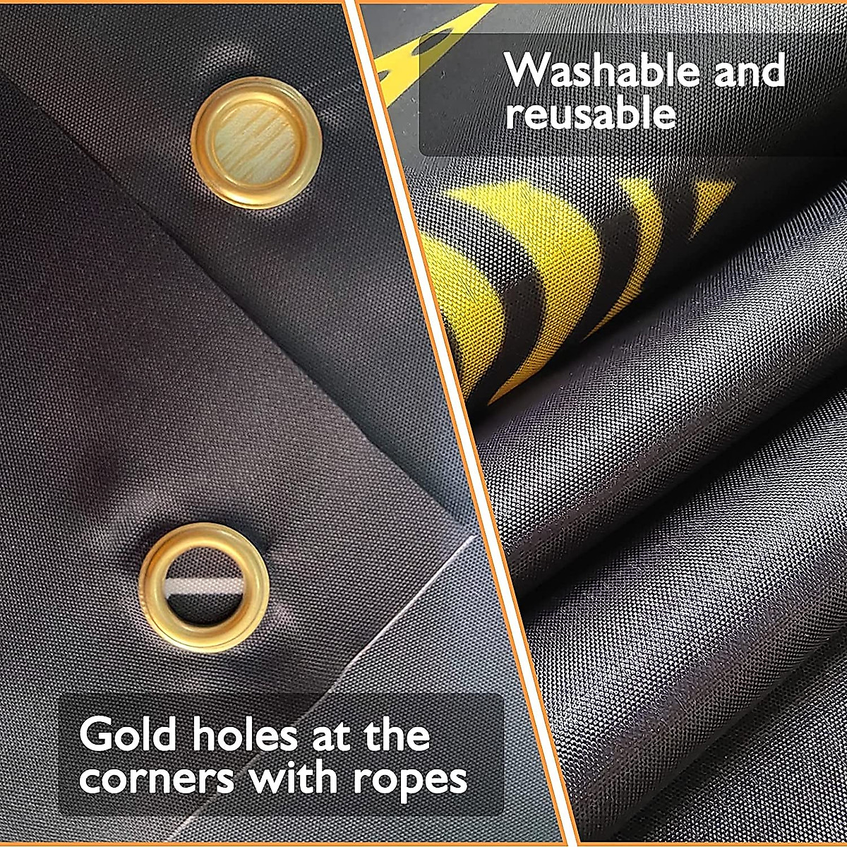 DARUNAXY Black Gold 50th Birthday Party Decorations, Happy 50th Birthday Banner Backdrop for Men Cheers to 50 Year Old Birthday Party Supplies, 6x3.6ft 50 Birthday Photography Background for Women