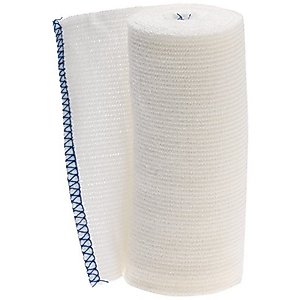 Medline Non-Sterile Swift-Wrap Elastic Bandages with Self-Closure, Ideal for Wound Care, 4" x 5 yd., Pack of 50