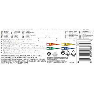 Multicolor Harry Potter Fabric Pennants - 16" x 6" (4 Pcs) | Assorted Magical Designs - Excellent for Wizard Fans & Party Decorations