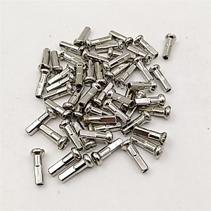 ZEWEZ 15 Gauge Diameter 1.8mm Bicycle Spokes Straight Pull 304 Stainless Steel Road Bike Spokes Cycling Wheel Parts MTB Spokes & Caps (Color : Length 252mm)