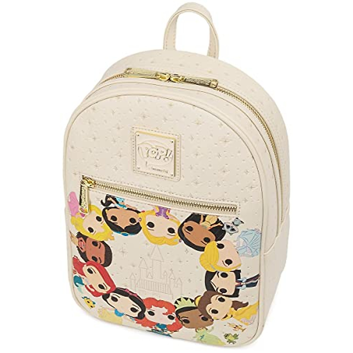 Loungefly POP Disney Princess Circles Womens Double Strap Shoulder Bag Purse