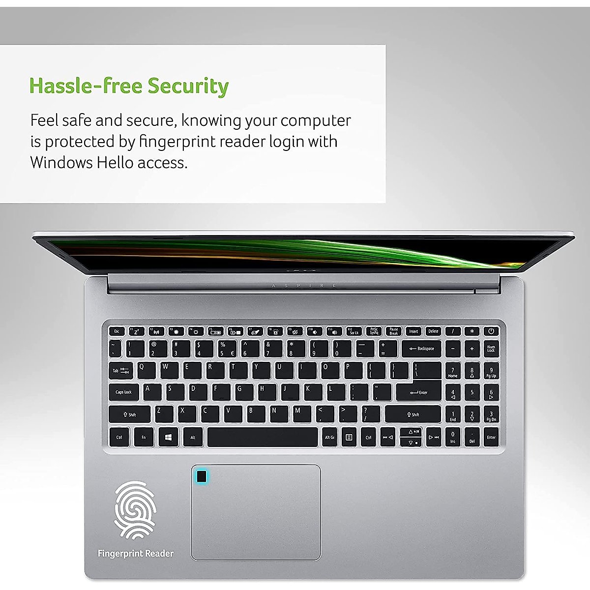 Acer Aspire 5 A515 Laptop 2022 15.6” FHD 1920 x 1080 Display AMD Ryzen 7 3700U, 4-core, AMD Radeon Graphics, 8GB DDR4, 256GB SSD, Backlit Keyboard, Fingerprint, Wi-Fi 6, Windows 11 Home