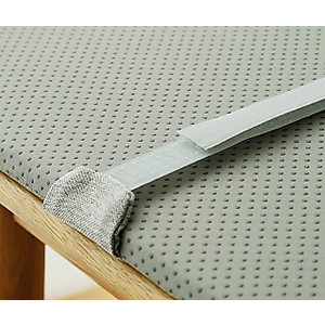 Outdoor Indoor Bench Cushions,Non-Slip Bottom with Ties Japanese Long Dining Chair Cushion Bay Window Cushion Patio Coffee 351803cm(14711inch)