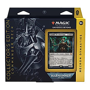 Magic: The Gathering Universes Beyond Warhammer 40,000 Collector’s Edition Commander Deck Bundle – Includes all 4 Decks