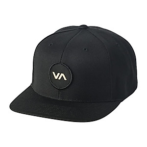 RVCA Men's Va Patch Snapback, Black