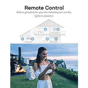 Smart Plug, Alexa Plug 2 Packs, Smart Plugs That Work with Alexa and Google Home, Smart Life WiFi Plug with Remote&Voice Control, Timer Plug(2.4GHz Only)