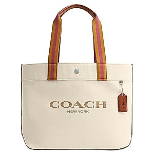 COACH Canvas Tote, Natural Multi