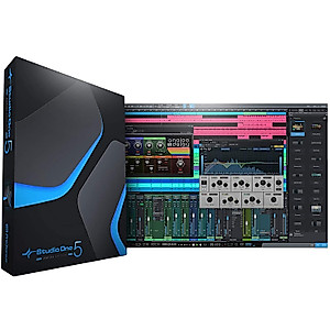 PreSonus Studio 26c 2x4 USB Type-C Audio/MIDI Interface and Studio One Artist Software kit with Condenser Microphone Shockmount, and XLR Cable