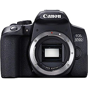 Canon EOS 850D (Rebel T8i) DSLR Camera Bundle with 18-55mm STM Lens + 64GB High Speed Memory Card + Accessory Kit