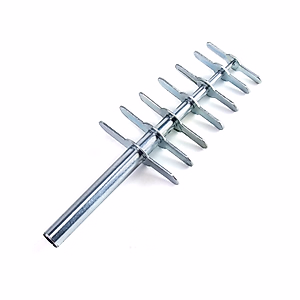 QWORK Cork Rubber Stopper Borer Tool, 7 Piece Cork Borer Set