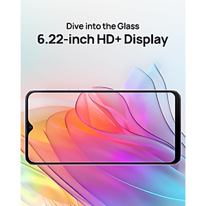 Ulefone Unlocked Phone, Note 15 Android Phones, 2GB+32GB, 6.22" IPS Full-Screen, 4000mAh Battery, 8MP AI Camera, Triple Card Slots, Dual 3G Cell Phone Unlocked, Face Recognition, Type C- Blue