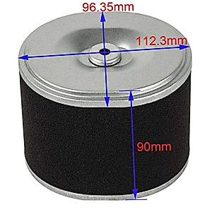 Garden Lawn Air Cleaner Tool, Air Filter for Afze30 Gx340/Gx390 11/13 Engine Replace Air Filter Cleaner Pressure Cleaning of Generator Set