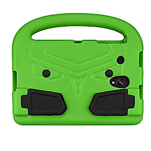 UGOcase 8 inch Kids Case for Samsung Galaxy Tab E 8.0 SM-T375/T377 & Tab A 8.0 2017 SM-T380/T385 & Tab A 8.0 2018 SM-T387 & Tab 4 8.0 SM-T330, Shockproof Handle Stand Child EVA Foam Case Cover, Green