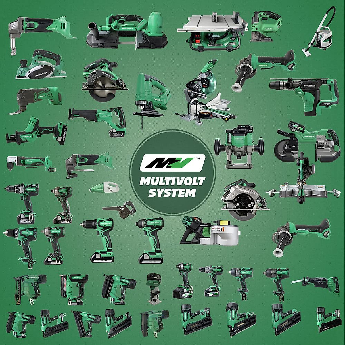 Metabo HPT 36V MultiVolt Cordless Metal Connector Nailer Kit | Accepts 1-1/2-Inch and 2-1/2-Inch Nails | Strap-Tite Probe Tip | NR3665DA