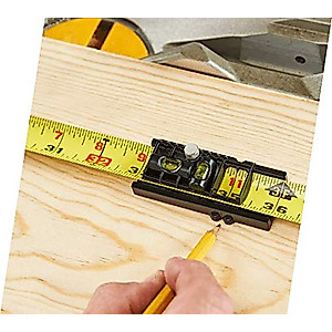ADD AN INCH TOOL, Measuring tool for exact measurements in corners, accurate level marking and locks for repeated marks.