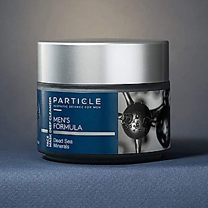Particle Face Mask Deep Cleanser - Mineral Clay Facial Mud Mask (3.38 Oz) - Dead Sea Mineral Facial Mask for Men - Pore Cleansing Mens Facial Mask - Natural Acne & Blemish Skin Treatment