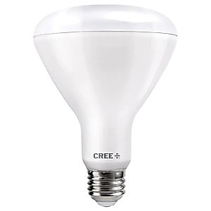 Cree Lighting Exceptional Series BR30 Bulb, 5000K Dimmable LED Bulb, 100W + 1400 Lumens, Daylight, 1 Pack