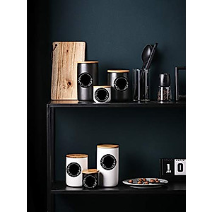 250 pcs Round Chalkboard Stickers Kitchen Pantry Labels Black Garland Board Labels Spice Jars Labels for Canning,Bins,Containers,Mason Jars 2 inch Waterproof Chalkboard Kitchen Labels