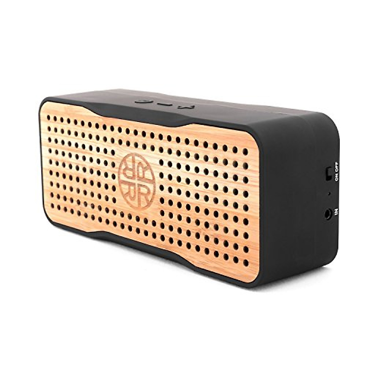 Reveal Solar Speaker, Portable Wireless Bluetooth Bamboo Speaker & Phone Charger Eco-Friendly Bamboo Wood Design