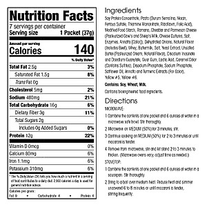 WonderSlim Protein Pasta, Cheese Steak Macaroni, 140 Calories, 12g Protein (7ct)