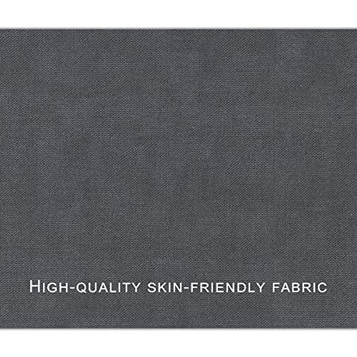 S SECRETLAND 10 Inch Queen Innerspring Hybrid Mattress + 42 Inch Platform Bed Frame (Grey)