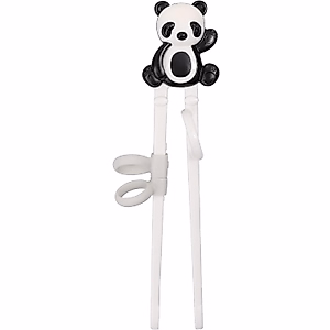Kids Chopsticks Set - Childlike, Cute, and Easy-to-Use Beginner Chopsticks - Ideal for Children's Cutlery and Learning Utensils - Encourage Fine Motor Skills and Healthy Eating Habits, Panda