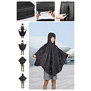 Markryden Laptop Backpack with raincover carry-on travel backpack water-proof expandable backpack with Rain Cover USB Charging Port for School Travel Work Bag Fits 17.3/15.6 Inch Laptop