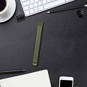 ONGROK Premium Storage Tube | Airtight Aircraft Grade Aluminum Metal, Pocket-Sized Opaque Holder (Green)