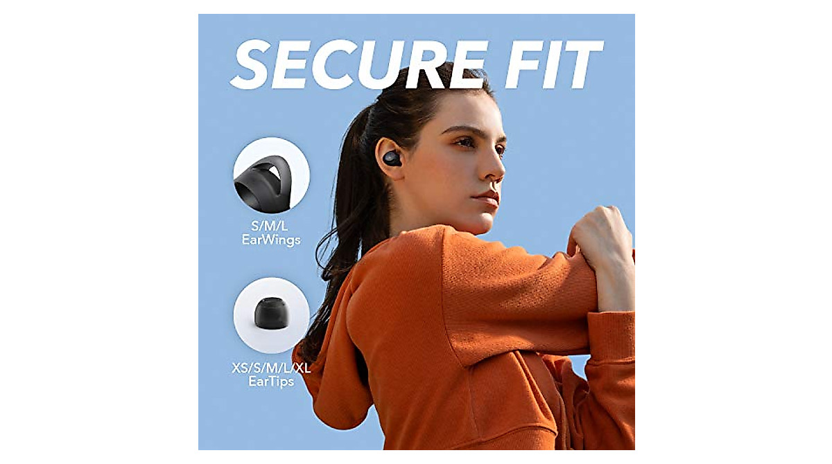 Soundcore Life A1 Earbuds - Powerful Sound & 35H Playtime