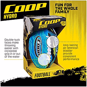 COOP Hydro Waterproof Football, 9.25 Inches