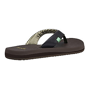 Sanuk Yoga Mat - Cushioned Sandals - Women's Brown - 7