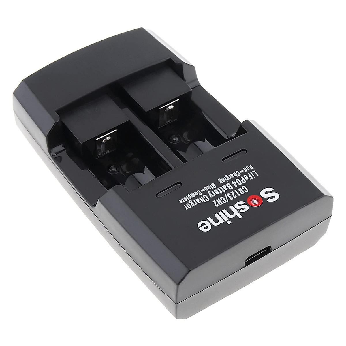 CR2 Rechargeable Battery and Charger 15270 3.0V Battery for Golf Rangefinders, Telescopes, Electric Toys Smoke Alarms