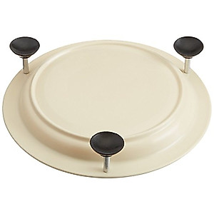 Sammons Preston 55500 Triangular Suction Plate with Suction Cups for Secure Eating